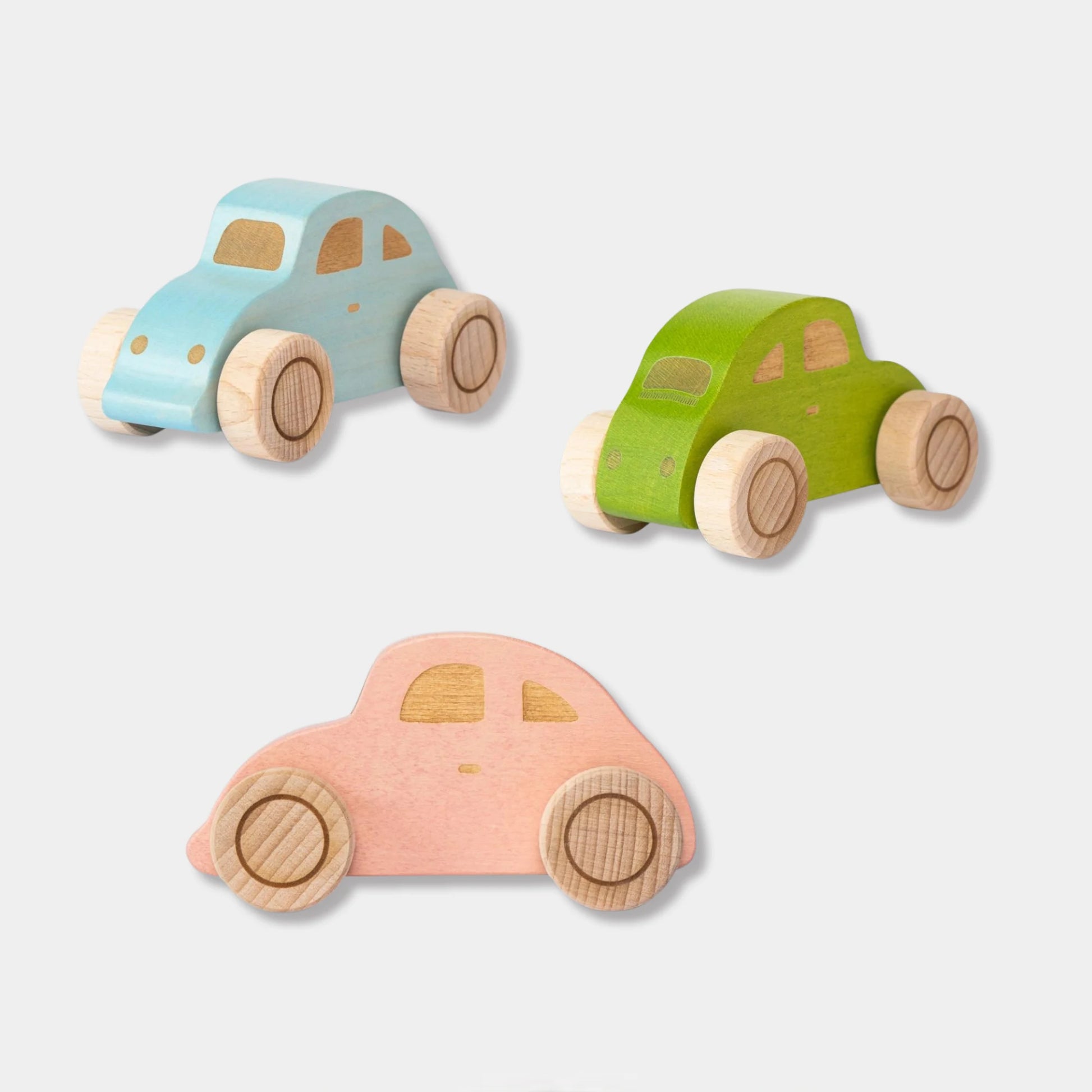 Wooden Beetle Toy Car | Handmade Wooden Push Car – Alder & Alouette