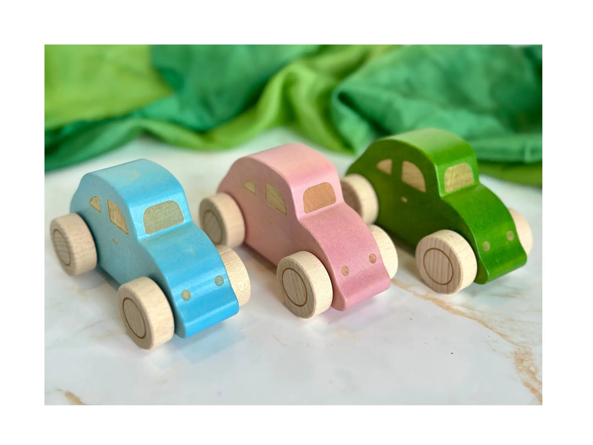 Wooden Beetle Toy Car | Handmade Wooden Push Car – Alder & Alouette